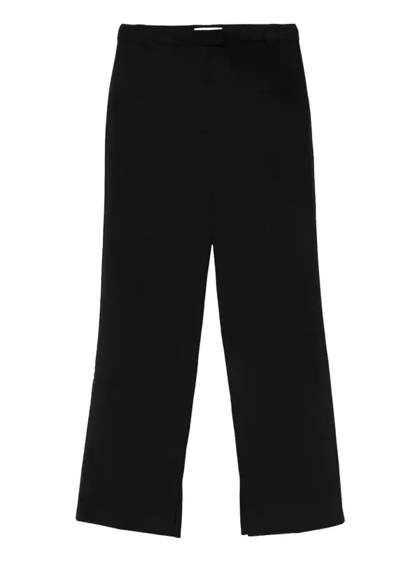 Marc O'polo Split-hem Trousers - Black