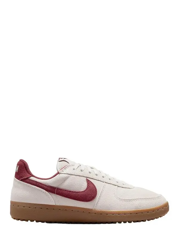 Nike Field General Suede Sneakers - Light Bone/gum Dark Brown/dark Team Red