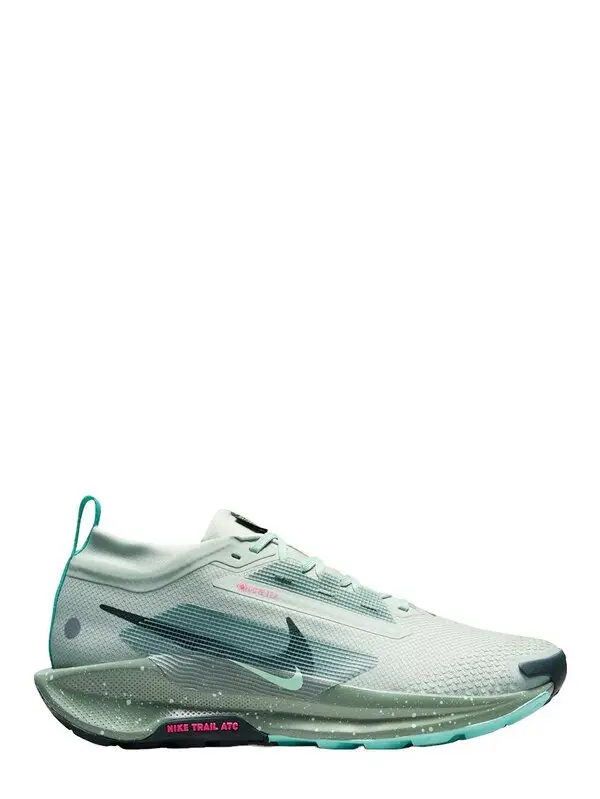 Nike React Pegasus Trail 5 Gore-tex Sneakers - Light Silver/clay Green/mint Foam