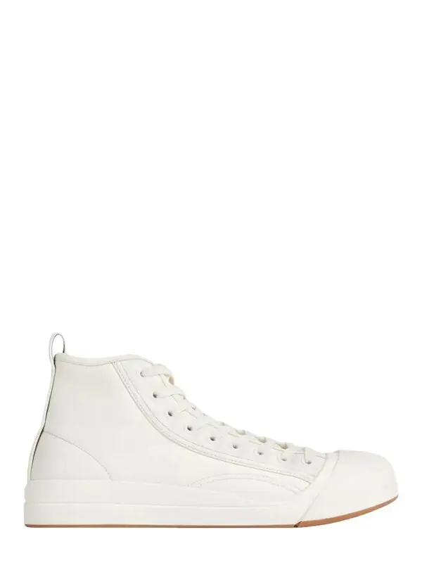 Bottega Veneta High-top Sneakers - White