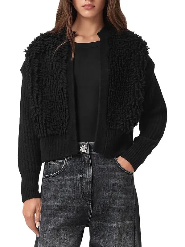 ALLSAINTS Elias Cardigan - Black