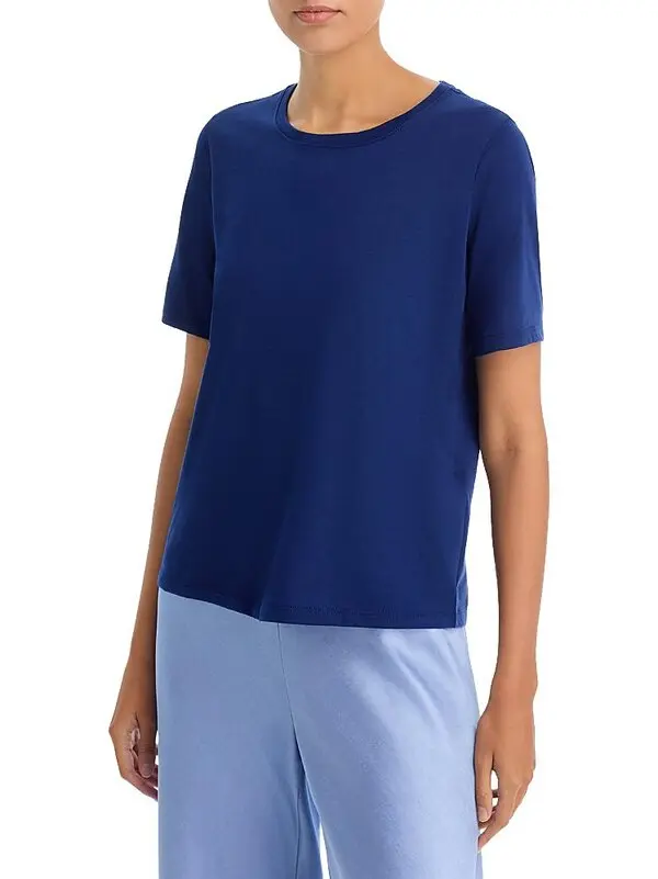 Eileen Fisher Jersey Knit Tee - Deep Dive