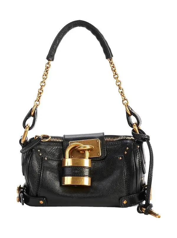 Chloé Paddington Small Chain Shoulder Bag - Black