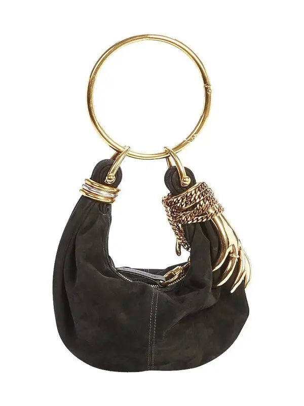 Chloé Mini Bracelet Hobo Bag - Black
