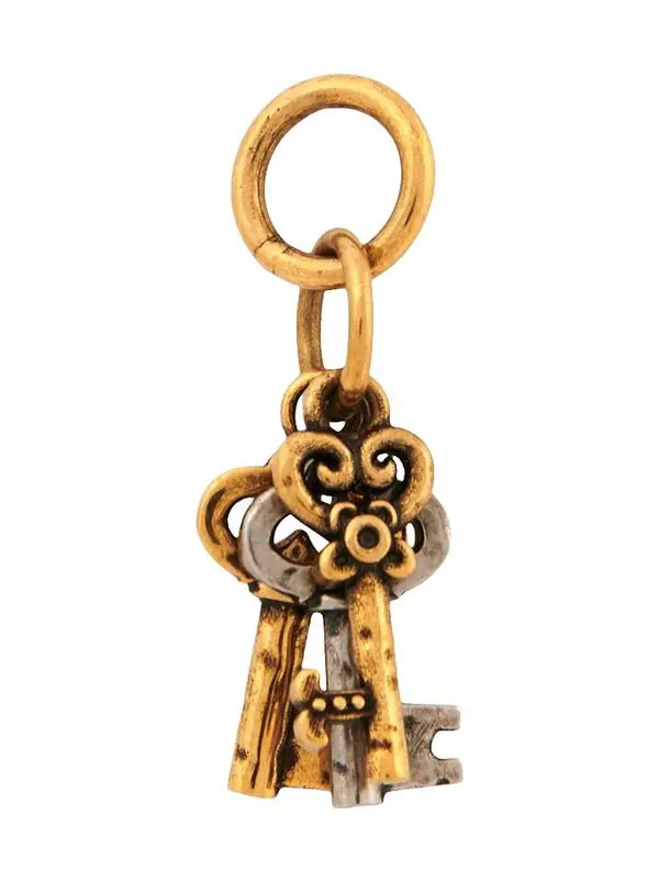 Chloé Alphabet Multi Key Bag Charm - Gold