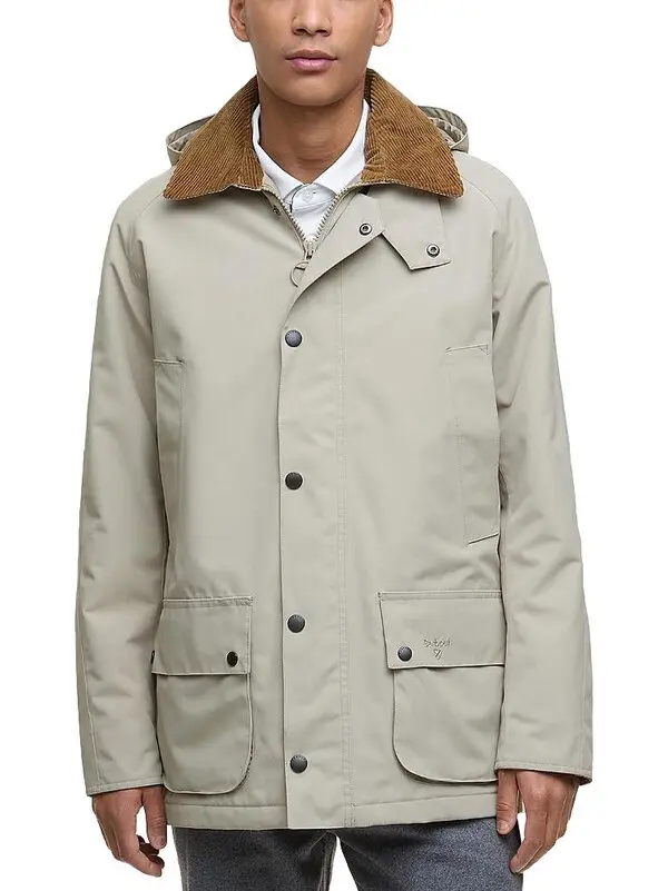 Barbour Ashby Waterproof Jacket - Washed Stone