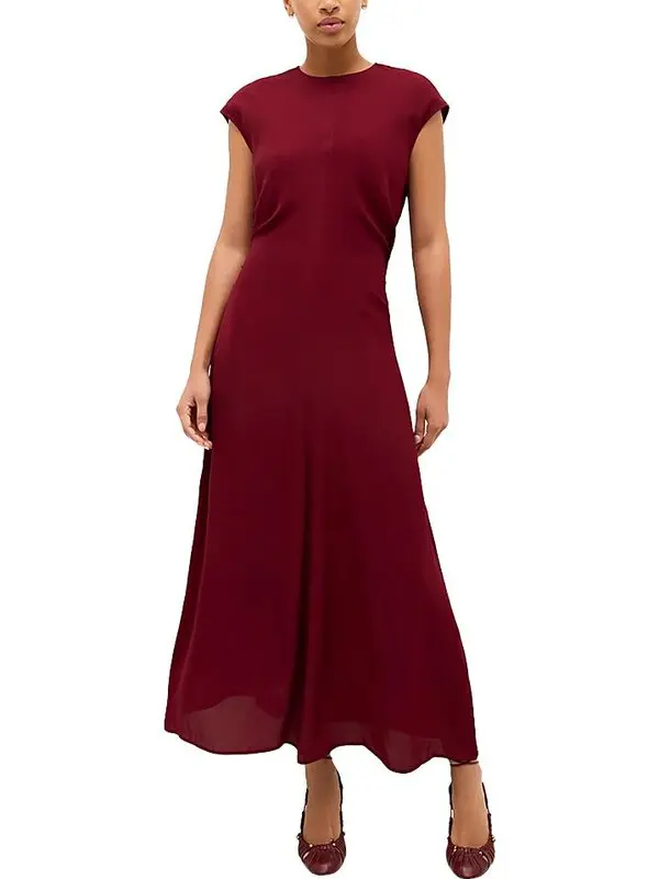 MARIE OLIVER Zuri Midi Dress - Port