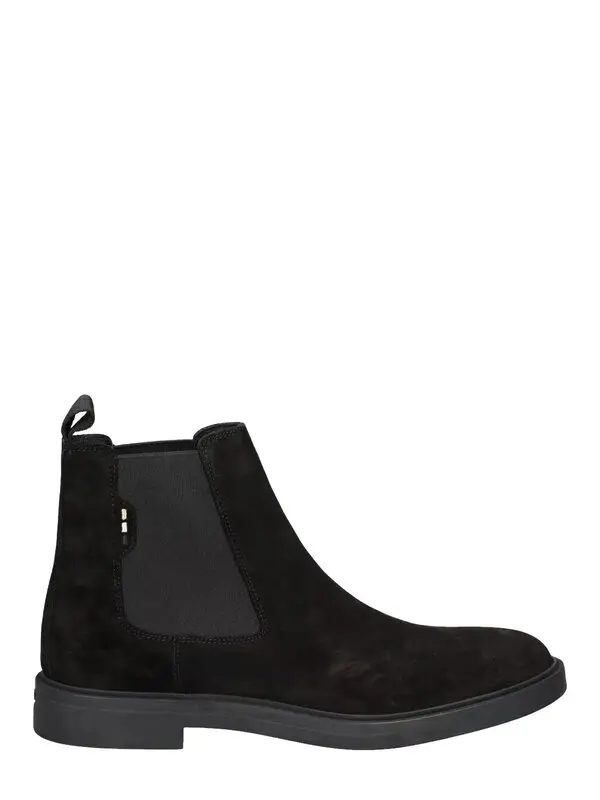 BOSS Calev Suede Boots - Black