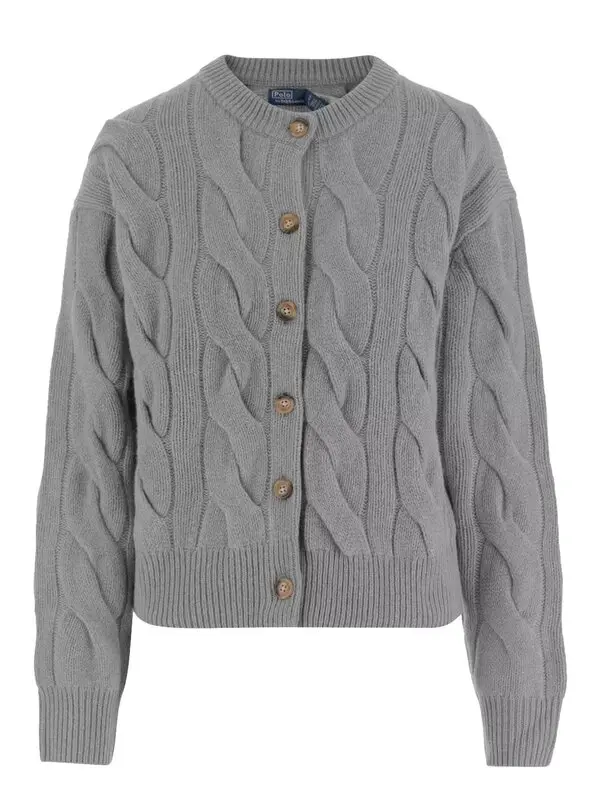 Polo Ralph Lauren Cable-knit Cardigan - Blue