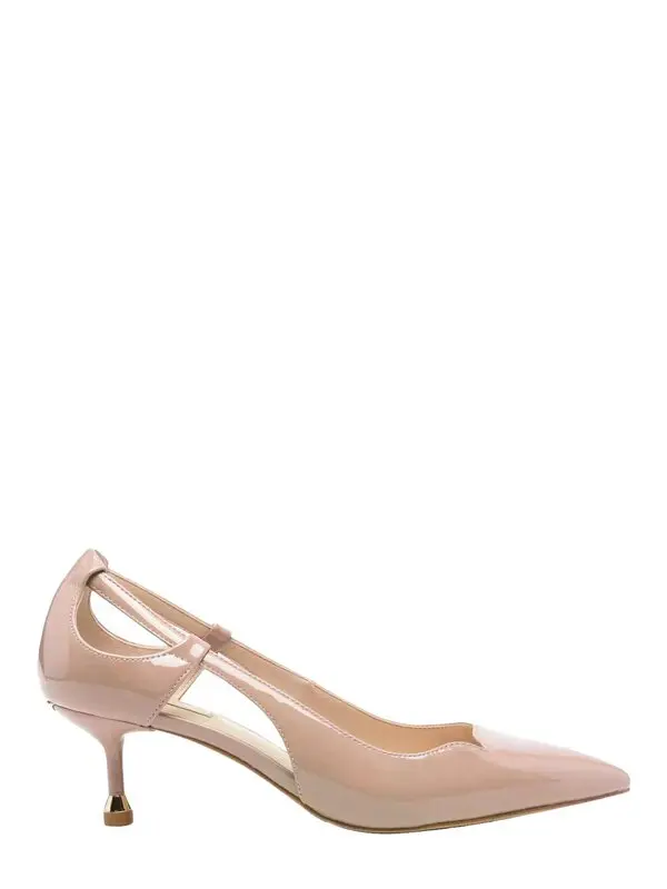 Liu Jo 55mm Cut-out Patent Pumps - Pink