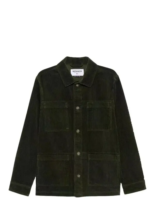 SEBAGO Corduroy Pocket Jacket - Green
