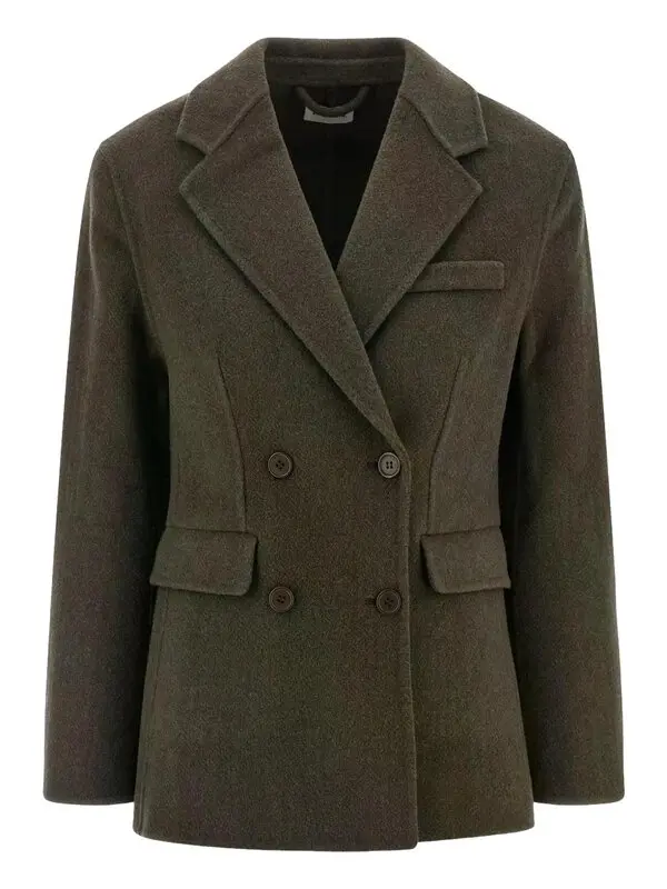 P.a.r.o.s.h Legend Double-breasted Wool Coat - Brown