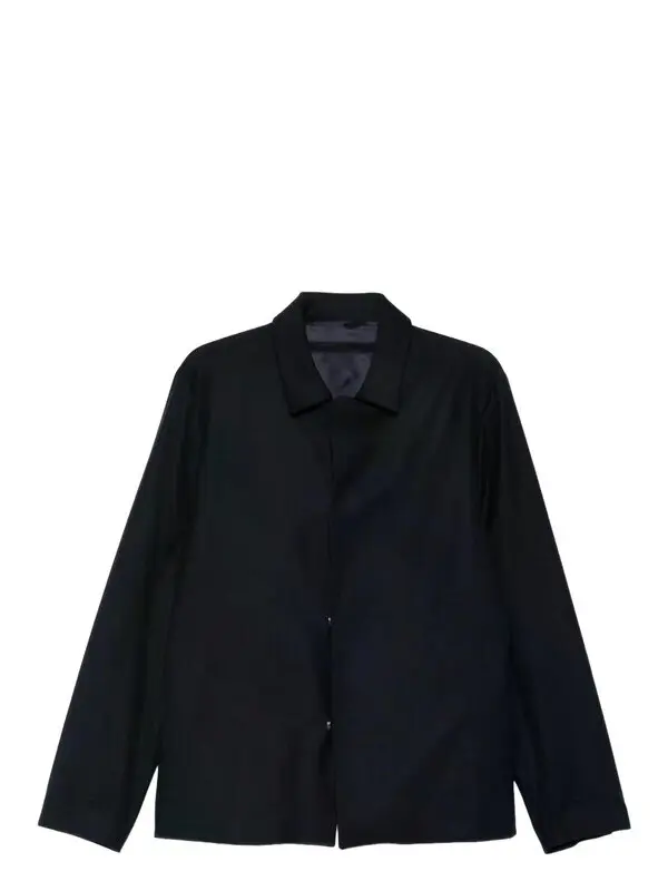 COSTUMEIN Wool Shirt Jacket - Blue