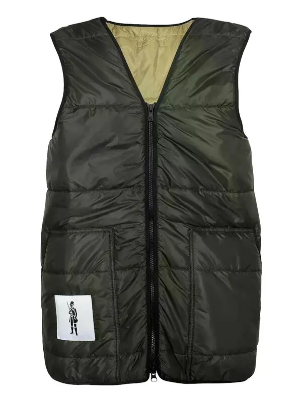 Mackintosh Quilted Padded Gilet - Green