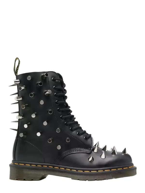Junya Watanabe X Dr. Martens Studded Lace-up Boots - Black
