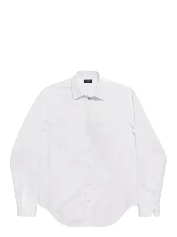 Balenciaga Long-sleeve Button-fastening Shirt - White