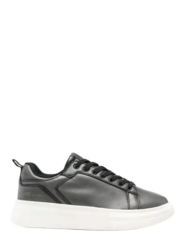 Liu Jo Lace-up Platform Sneakers - Black