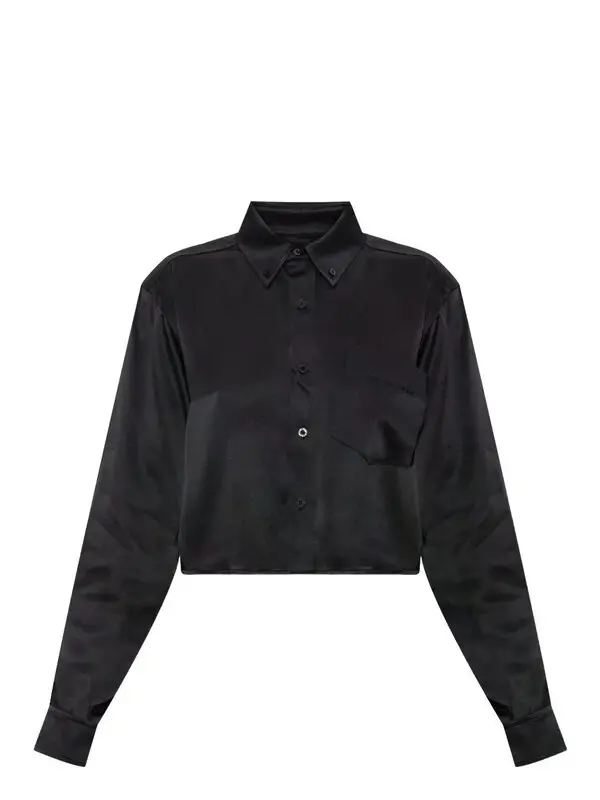Alexander Wang Patch-pocket Shirt - Black