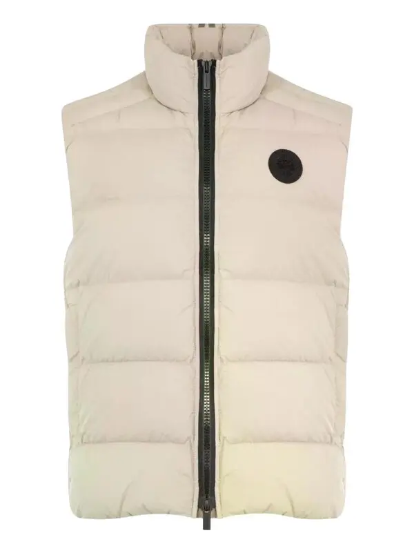 Canada Goose Crofton Quilted Panel Vest - Neutrals