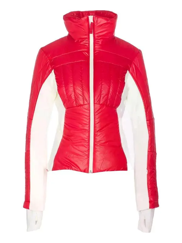 JETSET Tanja Quilted High-neck Jacket - Red