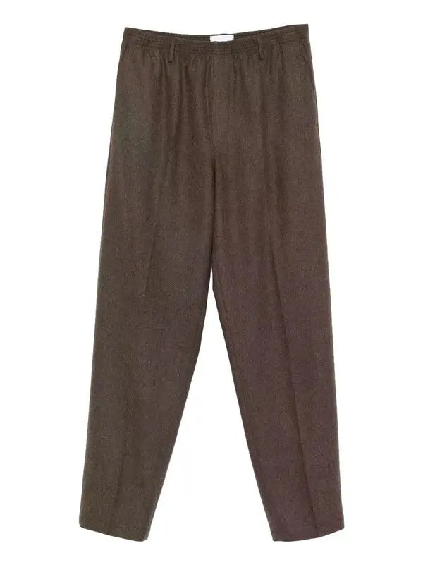 CELLAR DOOR Straight Leg Pants - Brown