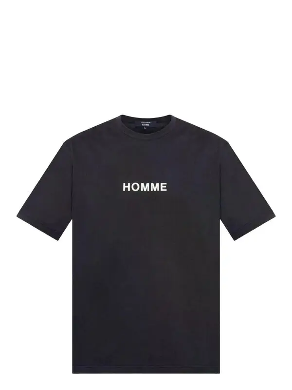 Comme Des Garçons Cotton T-shirt - Blue