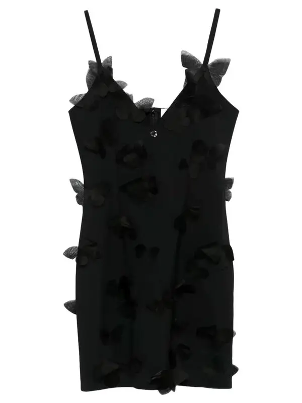 Coperni Appliqué-detailing Dress - Black