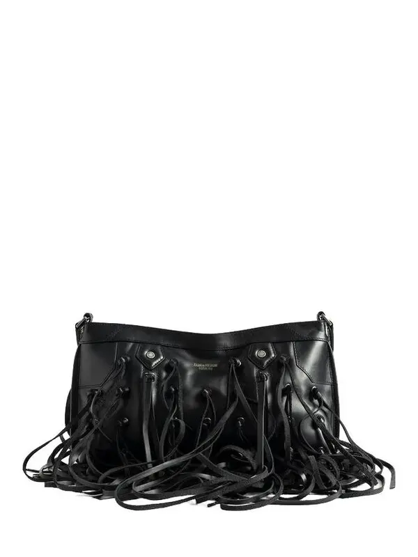 Zadig&Voltaire Sunny Moody Fringes Bag - Black