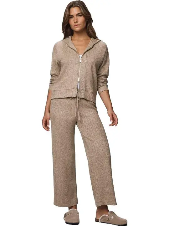 Splendid Sweatersoft Wide-leg Pants - Natural