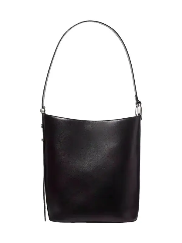 Kate Spade New York Leather Bucket Bag - Black