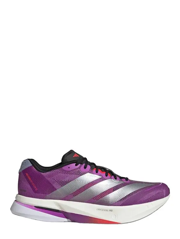Adidas Adizero Boston Sneakers - Purple Burst/silver Metallic/lucid Red