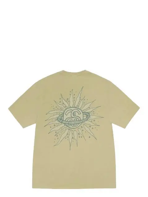 StÜssy Look Beyond Pigment Dyed Tee Shirt - Elm