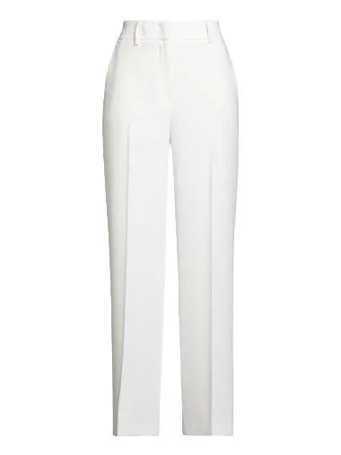 Peserico Wide Leg Polyester Pants - White