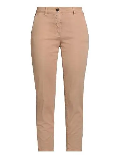 Peserico Tapered Twill Pants - Beige