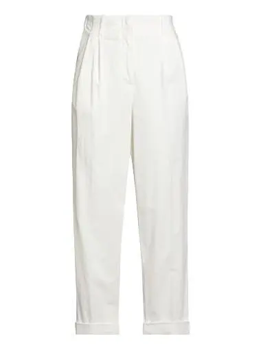 Peserico Tapered Corduroy Pants - White