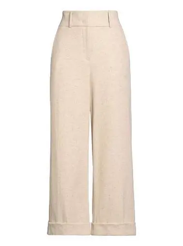 Peserico Wide-leg Flannel Pants - White