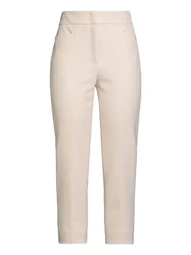 Peserico Tapered High-waisted Trousers - Beige