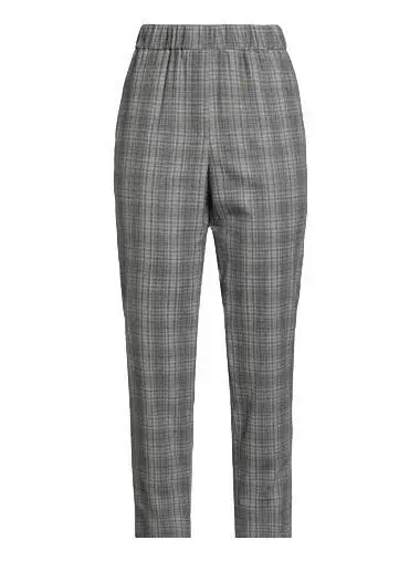 Peserico Tapered Virgin Wool Pants - Grey