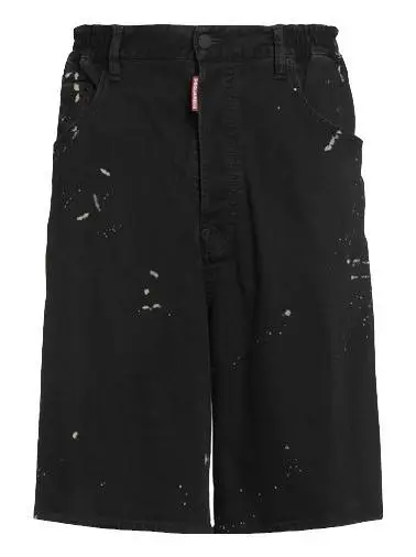 Dsquared2 Icon Denim Shorts - Black
