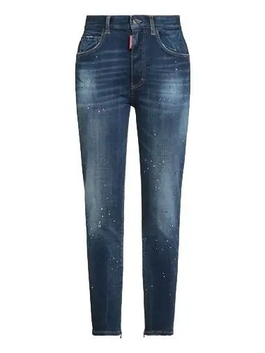 Dsquared2 Skinny Jeans With Embellishments - Blue