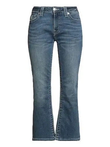 True Religion Flared Jeans With Logo - Blue