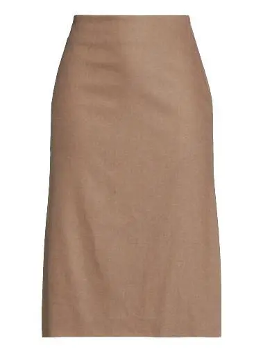 Peserico Flared Midi Skirt - Beige