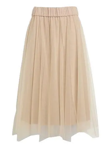 Peserico Easy Midi Skirt - Beige