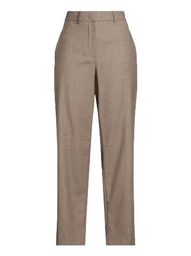 Peserico Tapered High-waisted Pants - Beige
