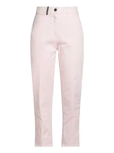 Peserico Tapered Light Cotton-elastane Jeans - Pink