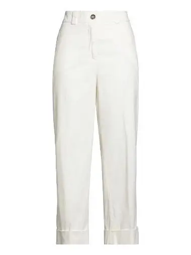 Peserico Straight-leg Corduroy Pants - White