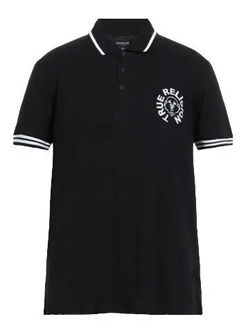 True Religion Polo Shirt Size Cotton - Black