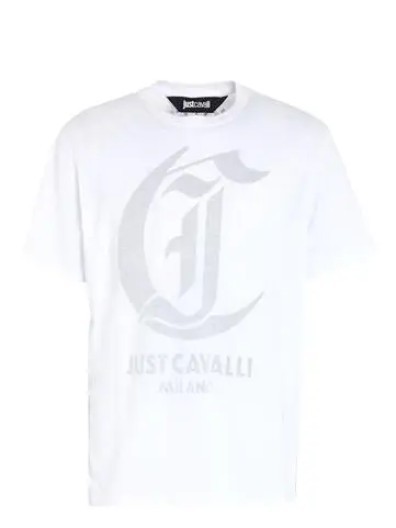 Just Cavalli T-shirt Size Cotton - White