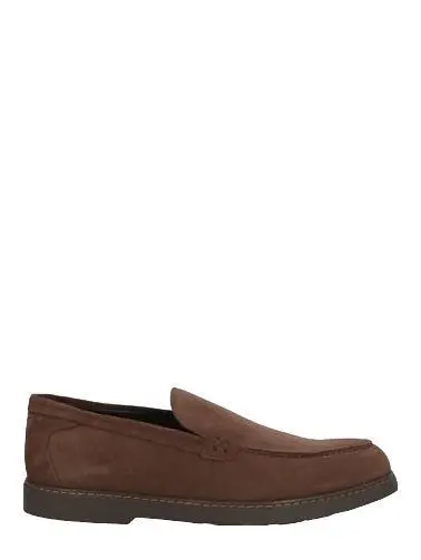 DOUCAL'S Suede Loafers - Brown