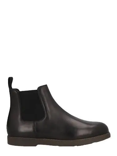 DOUCAL'S Leather Chelsea Boots - Black
